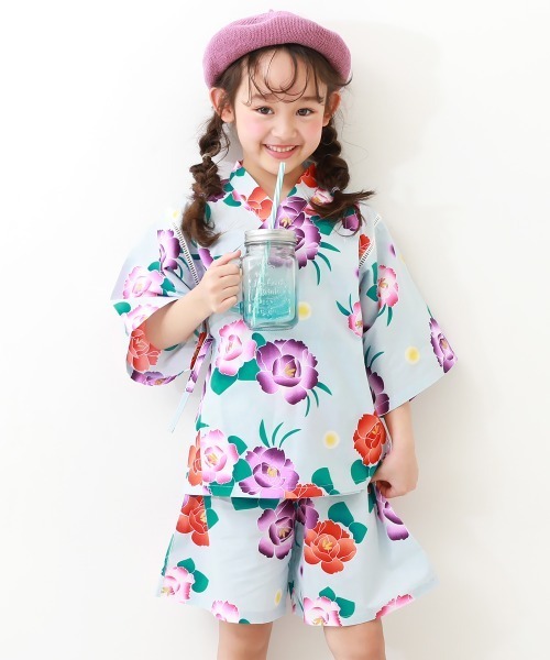 devirock（デビロック）の「ガールズ甚平（浴衣）」 - WEAR