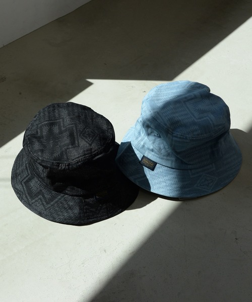 PENDLETON（ペンドルトン）の「PENDLETON ペンドルトン HARDING DENIM HAT ハーディング デニム バケットハット（ハット）」 - WEAR