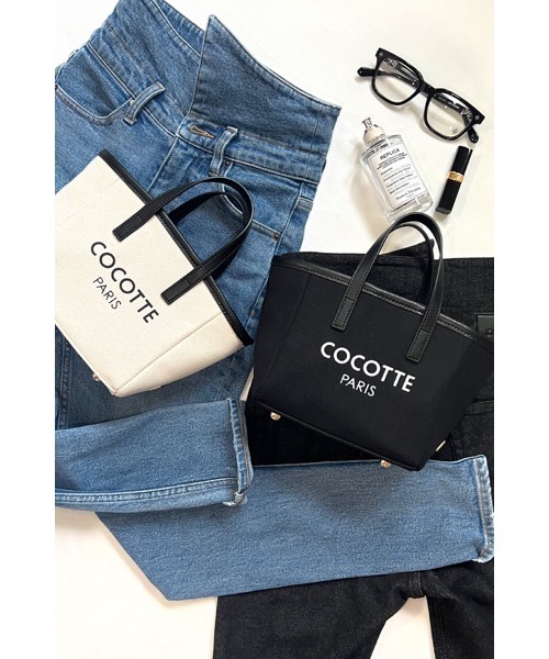 Soir,5 COCOTTE PARIS（ソワールイブニングココットパリ）の「ハイウエストデザインスキニーデニム（デニムパンツ）」 - WEAR