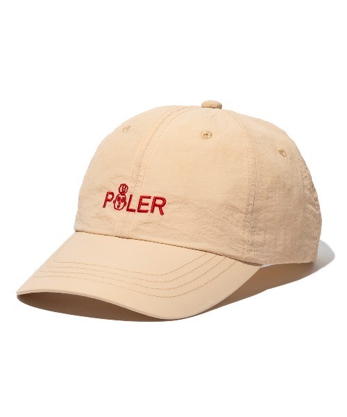 POLeR（ポーラー）の「POLER PL MAIKO NYLON EMB CAP（ポーラー PL MAIKO ナイロン EMB キャップ）（キャップ）」 - WEAR