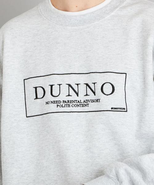Steven Alan（スティーブンアラン）の「＜Dunno × Steven Alan＞ LOGO SWEAT/スウェット（スウェット ...