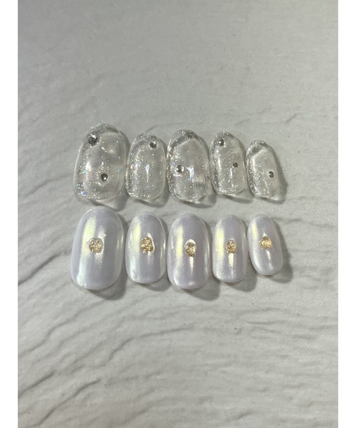 【Kel_y】white rame(MA)（ネイルシール/ネイルチップ）｜tone（トーン）のファッション通販 - ZOZOTOWN