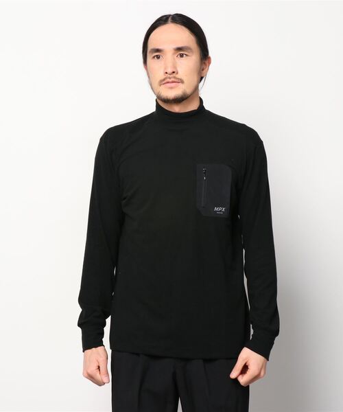 mando（マンド）の「MPX MANDO / "MPX2136-001" フリースモックネックカットソー（Tシャツ/カットソー）」 - WEAR