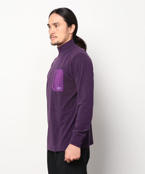 mando（マンド）の「MPX MANDO / "MPX2136-001" フリースモックネックカットソー（Tシャツ/カットソー）」 - WEAR