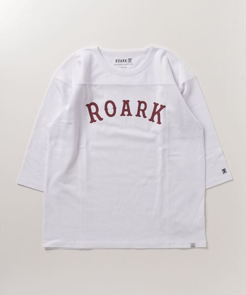 ROARK REVIVAL（ロアークリバイバル）の「【ROARK REVIVAL】“MEDIEVAL LOGO” 3/4 SLEEVE TEE ...