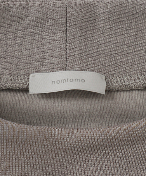 nomiamo（ノミアモ）の「【nomiamo / ノミアモ】別注 スーピマコットン モックネックTシャツ（Tシャツ/カットソー）」 - WEAR