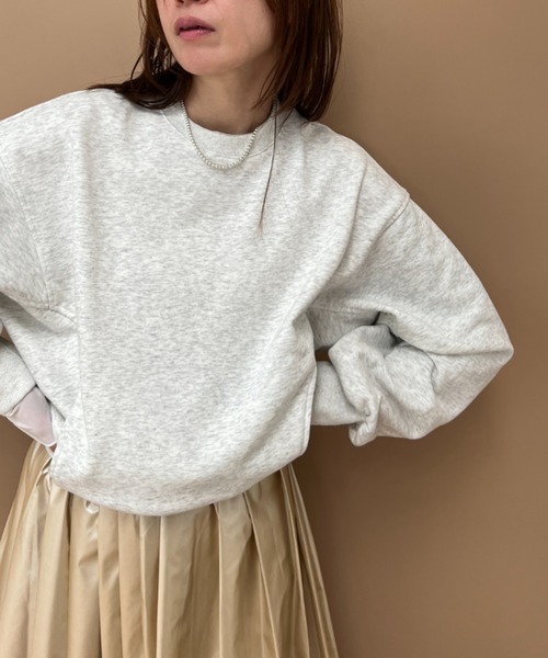 y/m（イム）の「袖デザインスウェットトップス（スウェット）」 - WEAR