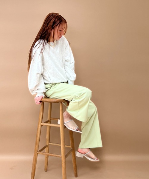 y/m（イム）の「袖デザインスウェットトップス（スウェット）」 - WEAR