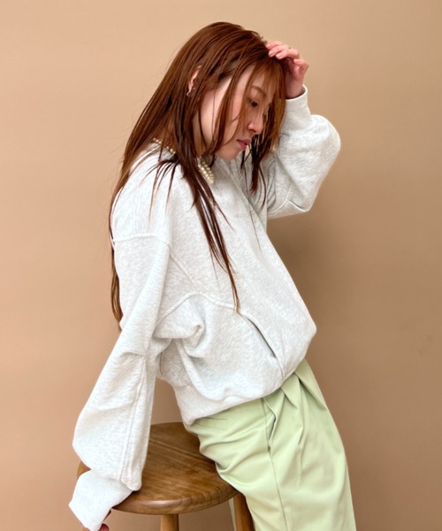y/m（イム）の「袖デザインスウェットトップス（スウェット）」 - WEAR