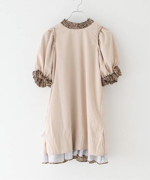 GHOSPELL（ゴスペル）の「【GHOSPELL/ゴスペル】lifestyle leopard mini dress（ワンピース）」 - WEAR