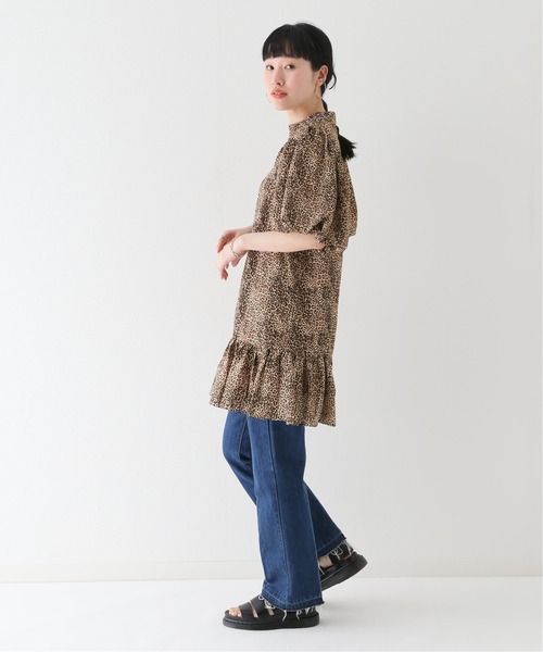 GHOSPELL（ゴスペル）の「【GHOSPELL/ゴスペル】lifestyle leopard mini dress（ワンピース）」 - WEAR