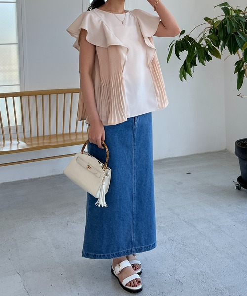 un dix cors（アンディコール）の「2WAYラッフル袖ブラウス（シャツ/ブラウス）」 - WEAR