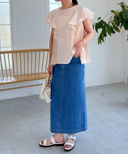 un dix cors（アンディコール）の「2WAYラッフル袖ブラウス（シャツ/ブラウス）」 - WEAR