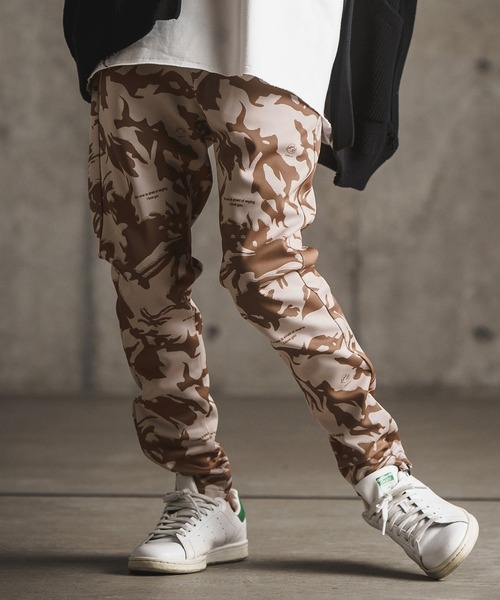 GLIMCLAP（グリムクラップ）の「mp11894- Jersey fabric pants -DPM(Disruptive Pattern ...