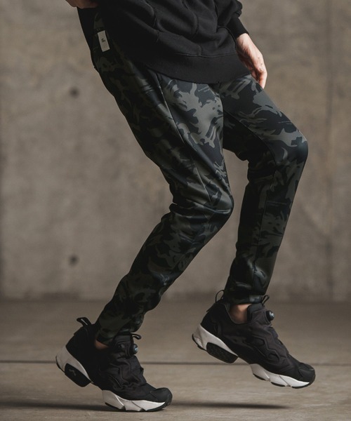 GLIMCLAP（グリムクラップ）の「mp11894- Jersey fabric pants -DPM(Disruptive Pattern ...
