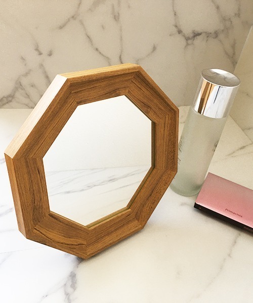 salle de bal（サルデバル）の「Prologue / プロローグ 八角形 スタンド & ウォールミラー 鏡 S サイズ PGA PGC 17 PDI（ミラー）」 - WEAR