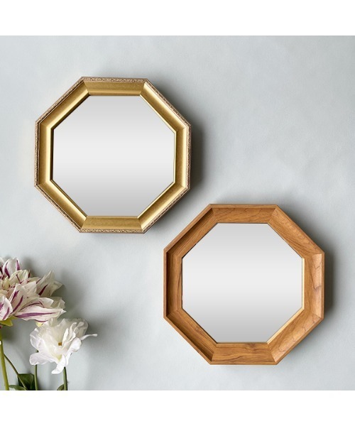 salle de bal（サルデバル）の「Prologue / プロローグ 八角形 スタンド & ウォールミラー 鏡 S サイズ PGA PGC 17 PDI（ミラー）」 - WEAR