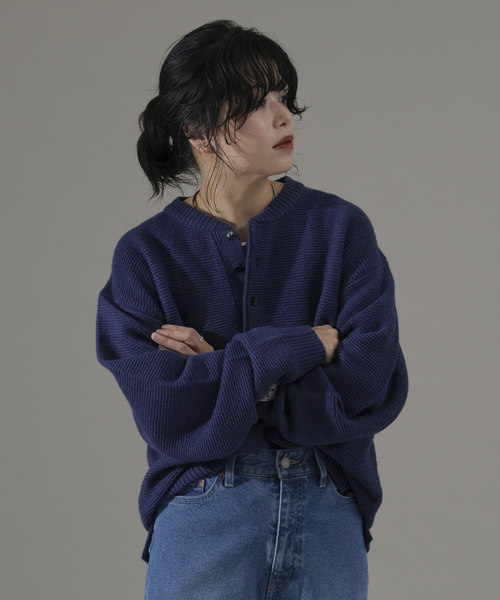 JOURNAL STANDARD relume（ジャーナルスタンダード レリューム）の「HAMILTON WOOL ガーター ヘンリーネック ...