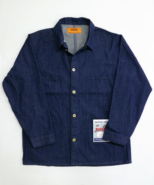 UNIVERSAL OVERALL（ユニバーサルオーバーオール）の「【UNIVERSAL OVERALL】10.8oz/DENIM ...