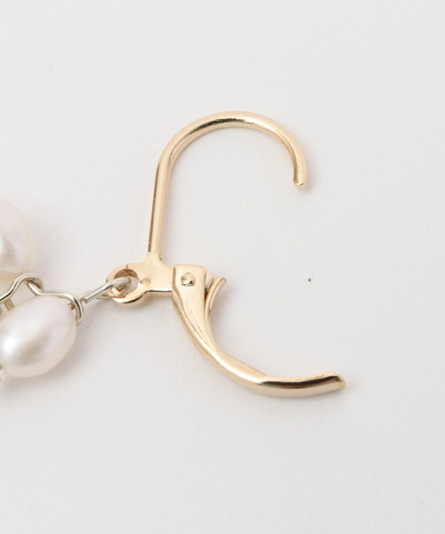 【セール】【淡水パールが耳元で軽やかに揺れるピアス】（ピアス（両耳用））｜MELROSE claire（メルローズ クレール）のファッション ...