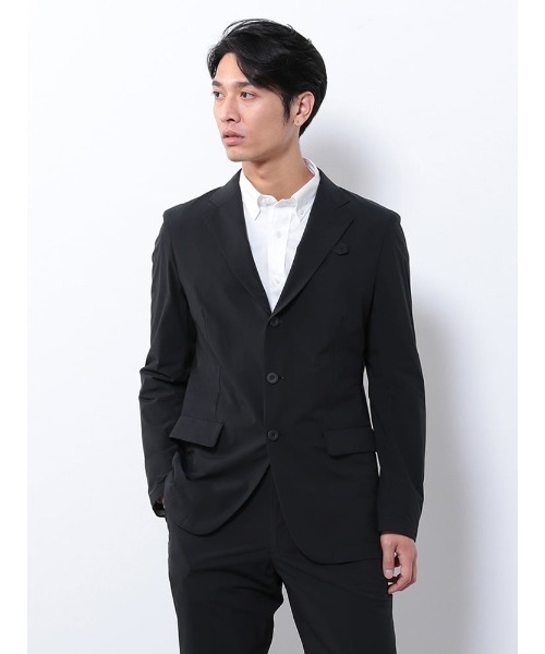 TOKYO RUN（トウキョウラン）の「TOKYO RUN 豪雨対応 撥水フード付きジャケット（テーラードジャケット）」 - WEAR