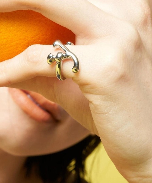 AMERICAN HOLIC（アメリカンホリック）の「【WEB限定】イニシャルリングSLV（リング）」 - WEAR