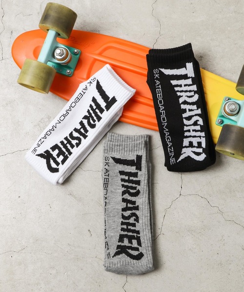 THRASHER（スラッシャー）の「WEGO/THRASHER SOCKS-1（ソックス/靴下）」 - WEAR