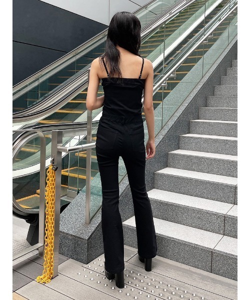 ENVYM（アンビー）の「ストレッチフレアAIO（つなぎ/オールインワン）」 - WEAR