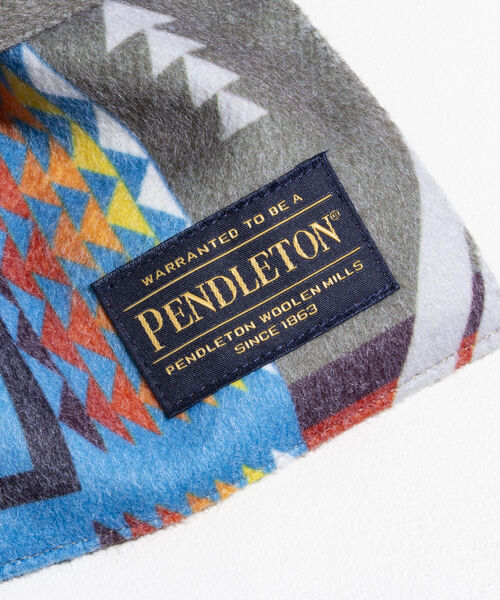 TAION（タイオン）の「【WEB限定】【TAION/タイオン】×【PENDLETON/ペンドルトン】リバーシブルマフラー パッカブル（マフラー）」 - WEAR