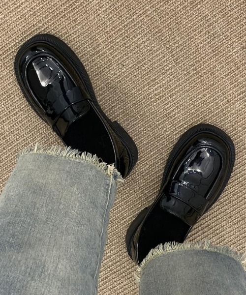 SETUP7（セットアップセブン）の「【SETUP7】厚底PUレザーローファーKNF（ローファー）」 - WEAR