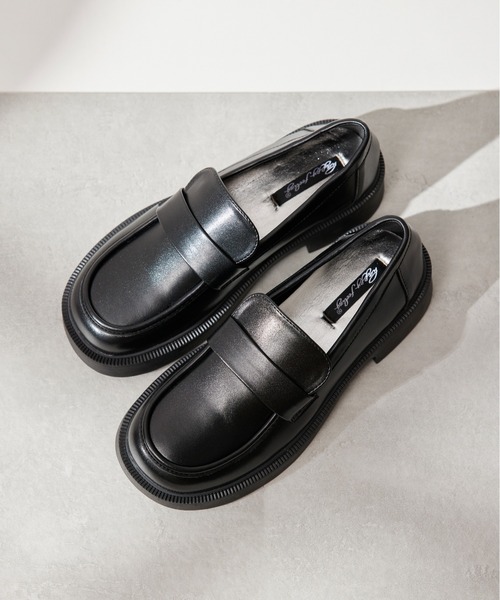 SETUP7（セットアップセブン）の「【SETUP7】厚底PUレザーローファーKNF ※（ローファー）」 - WEAR