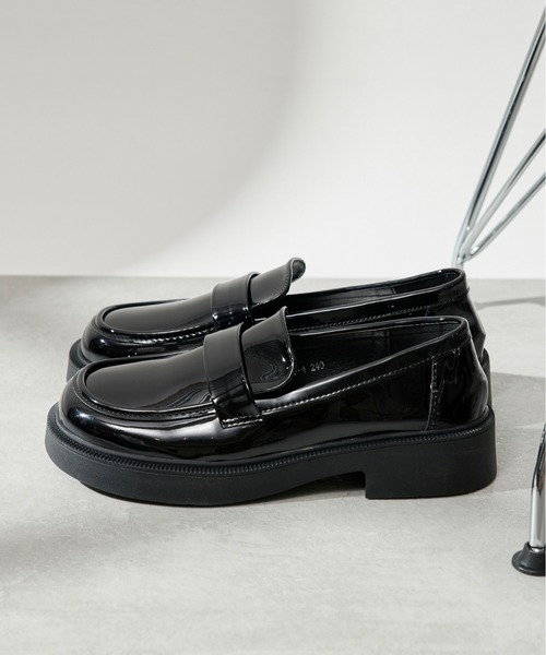 SETUP7（セットアップセブン）の「【SETUP7】厚底PUレザーローファーKNF ※（ローファー）」 - WEAR