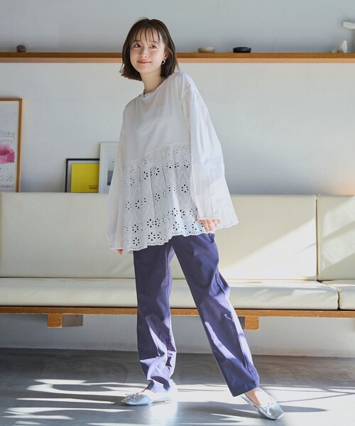 coen（コーエン）の「MARKET（マーケット）2way シフリレース ブラウス（シャツ/ブラウス）」 - WEAR