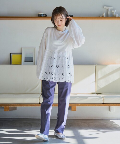 coen（コーエン）の「MARKET（マーケット）2way シフリレース ブラウス（シャツ/ブラウス）」 - WEAR