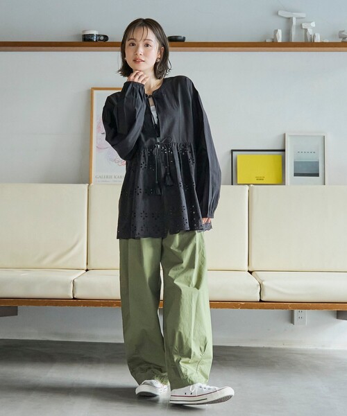 coen（コーエン）の「MARKET（マーケット）2way シフリレース ブラウス（シャツ/ブラウス）」 - WEAR