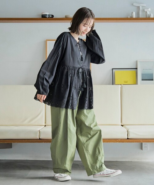 coen（コーエン）の「MARKET（マーケット）2way シフリレース ブラウス（シャツ/ブラウス）」 - WEAR