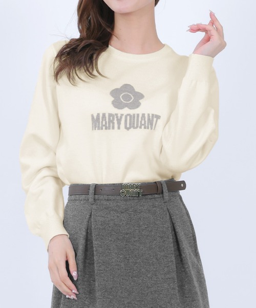 シンプルロゴニット プルオーバー（ニット/セーター）｜MARY QUANT