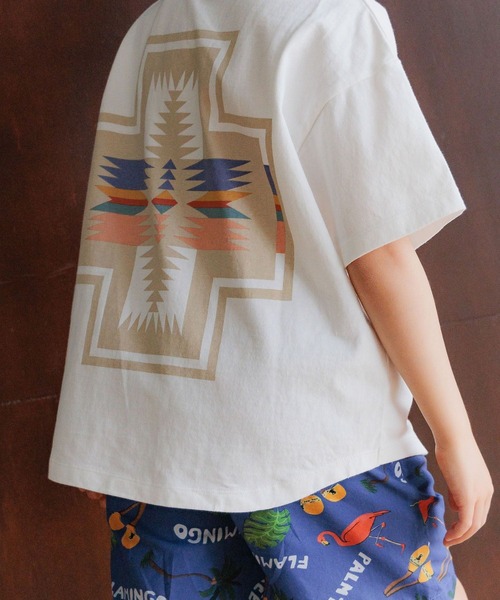 PENDLETON（ペンドルトン）の「【PENDLETON(ペンドルトン)】別注バックプリントTシャツ25SS(KIDS)（Tシャツ/カットソー）」 - WEAR