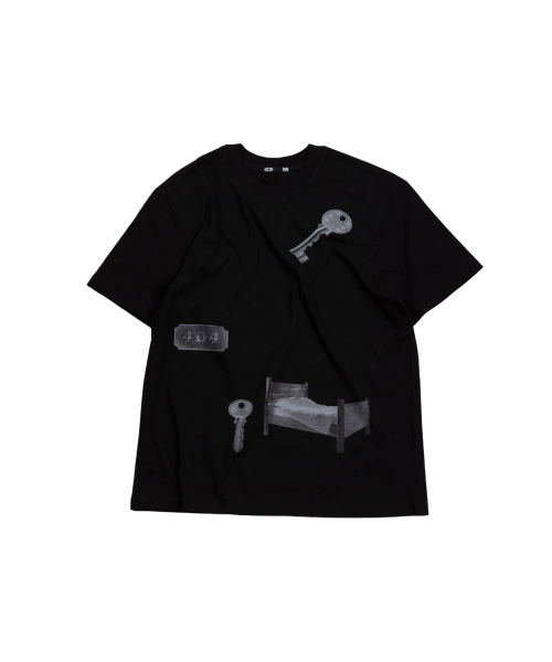 Bedroom T-Shirt Black（Tシャツ/カットソー）｜ERTR（イーアールティーアール）のファッション通販 - ZOZOTOWN