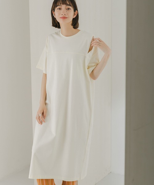 KBF（ケイビーエフ）の「illi ショルダースリットカットワンピース（ワンピース）」 - WEAR