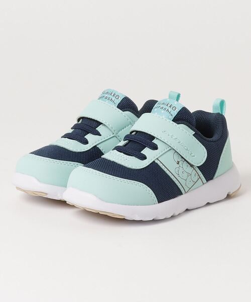 瞬足 シュンソク 15-20 SOKUIKU C-250 すみっこぐらし しろくま SKF 2500 NVY（スニーカー）｜瞬足（シュンソク）のファッション通販 - ZOZOTOWN