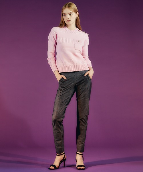 Sov.（ソブ）の「Sov. / インディゴメリルハイテンションパンツ（デニムパンツ）」 - WEAR