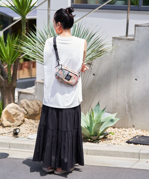 KiU（キウ）の「KiU/キウ 300D FP MINI SHOULDER BAG / フロントポケットミニショルダーバッグ（ショルダーバッグ）」 - WEAR