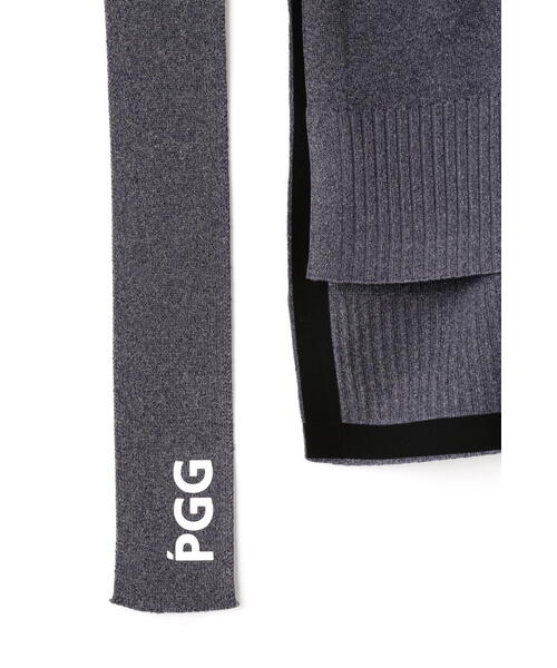 PGG（ピージージー）の「【PGG】ローカルポリ クルーネックニットベスト ＜DENIM＞ (MENS)（ニット/セーター）」 - WEAR