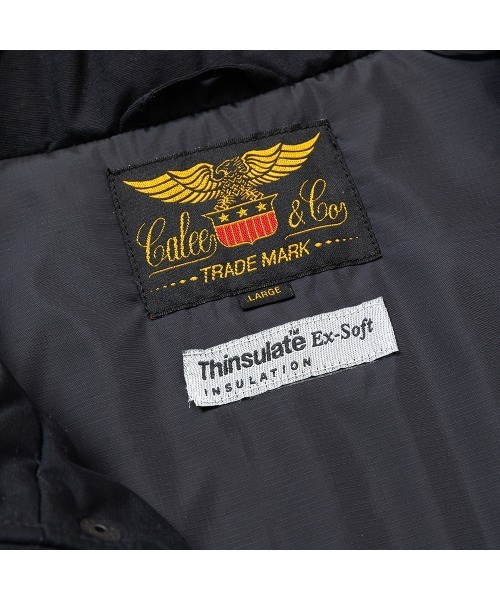 CALEE（キャリー）の「TASLAN NYLON PADDED COAT（ミリタリージャケット）」 - WEAR