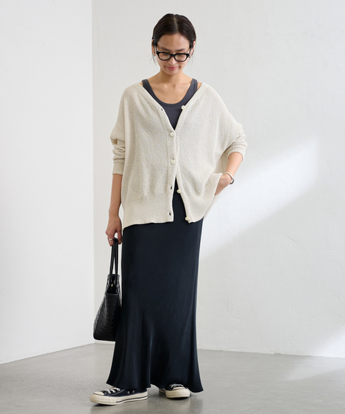 FRAMeWORK（フレームワーク）の「≪WEB限定追加≫カノコ 2WAY Back開きカーディガン 2（カーディガン/ボレロ）」 - WEAR