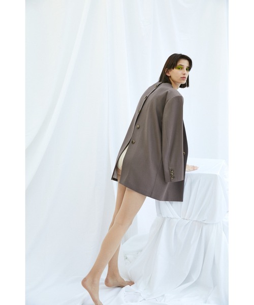 ENFOLD（エンフォルド）の「ハイツイストWO バックスリットジャケット（その他アウター）」 - WEAR