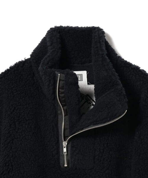 BEAMS T（ビームスティー）の「C.E / HEAVY WOOL BOA HALF ZIP（スウェット）」 - WEAR