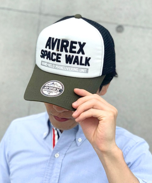 AVIREX（アヴィレックス）の「AVIREX SPACE WALK MESH CAP（キャップ）」 - WEAR