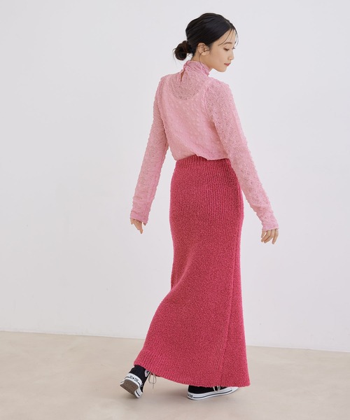 Jayro（ジャイロ）の「【EC限定】クラッシュジョーゼットハイネックプルオーバー（その他トップス）」 - WEAR